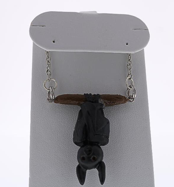 Hanging Bat Necklace – Whatsername Crafts